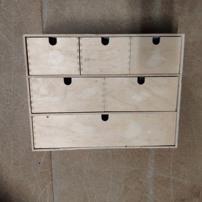 Ikea Moppe wooden drawer set small item storage box moppe ideal for ...