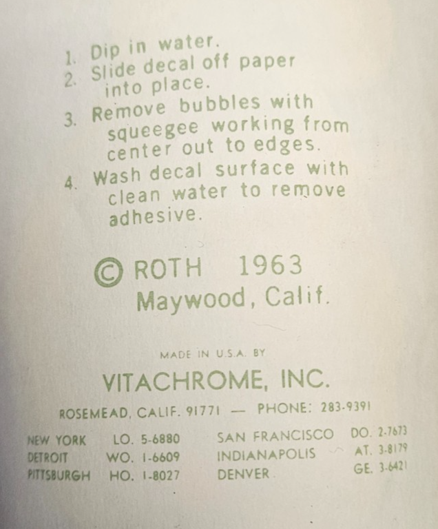 1963 Ed Roth Rat Fink decal | eBay