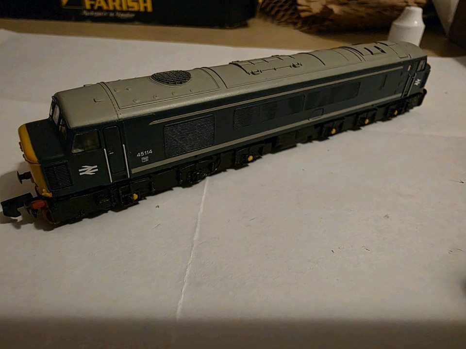 Graham Farish Class 45 Diesel 45114 BR Blue N gauge | eBay UK