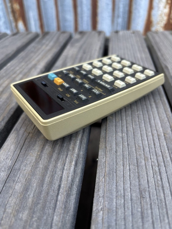 HEWLETT PACKARD HP-25 Scientific Programmable Calculator WORKS & NICE ...