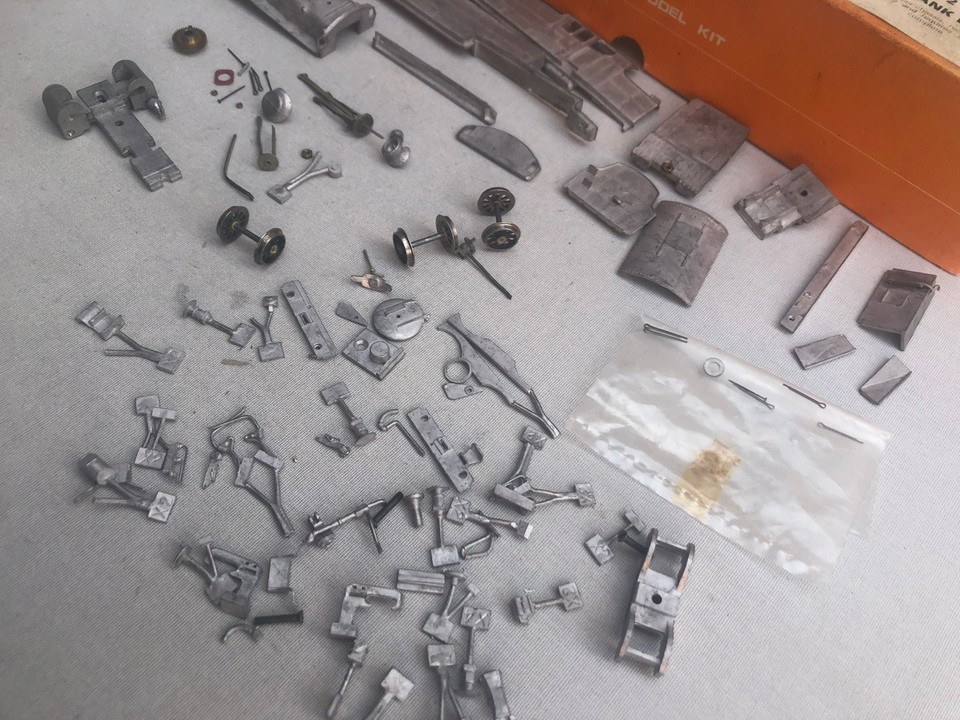 Nu-Cast 221 OO LMS/BR Stanier Class 4P Tank Loco Incomplete White Metal ...