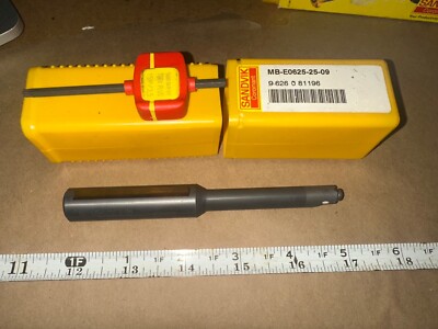 SANDVIK CARBIDE BORING BAR MB-E0625-25-09 | eBay