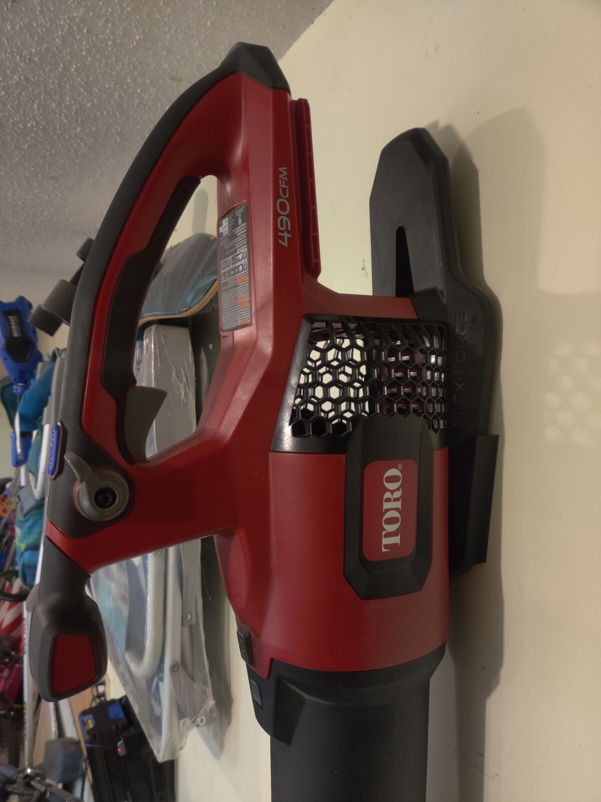 Toro 60v Leaf Blower Wall Mount Hanger | eBay