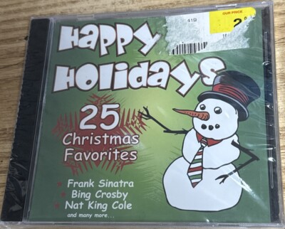 Happy Holidays CD 25 Christmas Favorites Various Sinatra Crosby ...
