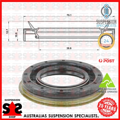 Rear Axle Shaft Seal, Differential Suit MERCEDES-BENZ 124 T-Model (S124 ...