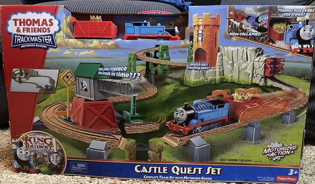 Thomas The Train Trackmaster Castle Quest Set Multilevel Track Y3339 ...