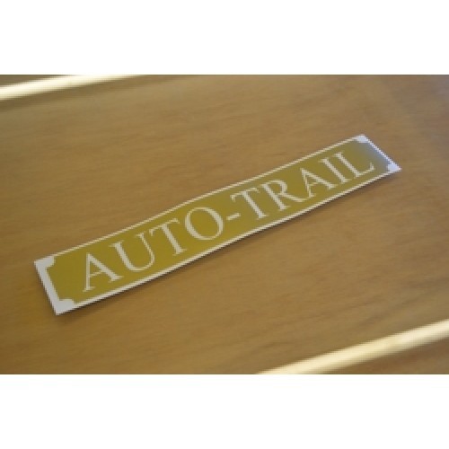 AUTOTRAIL Classic Name Sticker Decal Graphic - (BLOCKED VERSION) - PAIR ...
