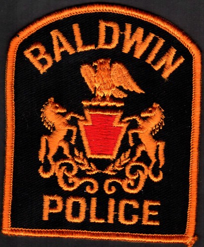 Baldwin Pennsylvania Police Shoulder Patch FREE USA SHIP | eBay