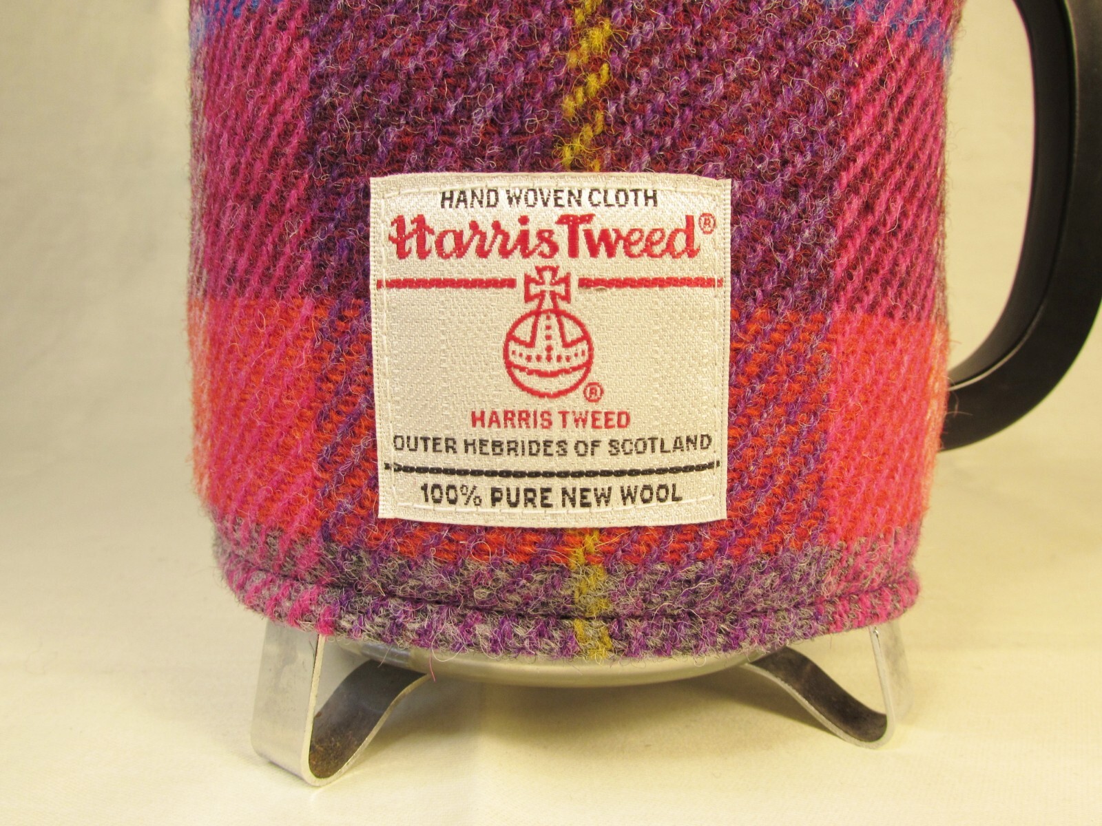 LARGE Harris Tweed Coffee Pot Cosy for 12 Cup Cafetiere / French Press ...