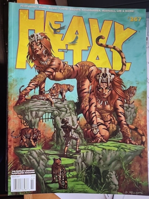 Heavy Metal Magazine #267 David Millgate Cover (2013) | eBay