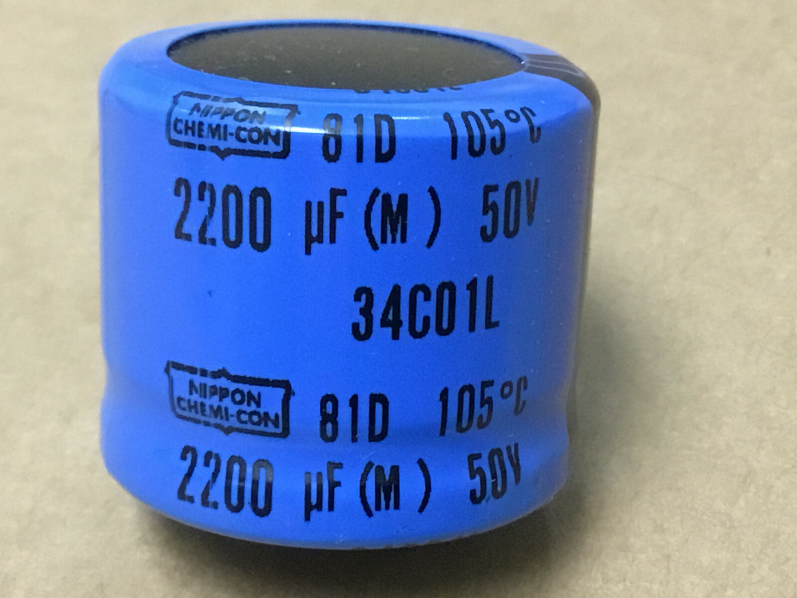 (1 PC) HARRIS CORP C28-0050-222 Electrolytic Fixed Capacitor 2200UF 50V ...