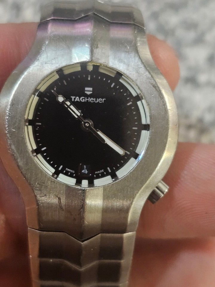 TAG HEUER ALTER EGO WP1310-0 LADIES SS WATCH. BLACK DIAL | eBay