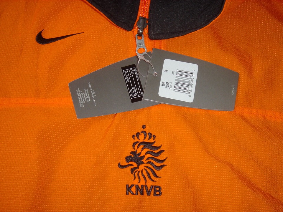Holland Soccer Top Player Issue Code 7 Netherlands REVERSIBLE Football ...