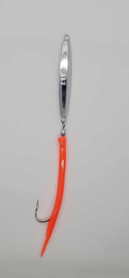 Ava Diamond Jig Smooth A17 Split Tube Tail Jigging Casting Saltwater ...