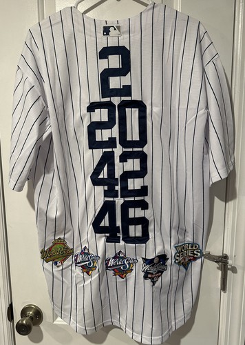 NY Yankees "Core Four" Jersey Large New Jeter Mariano Posada Pettitte ...