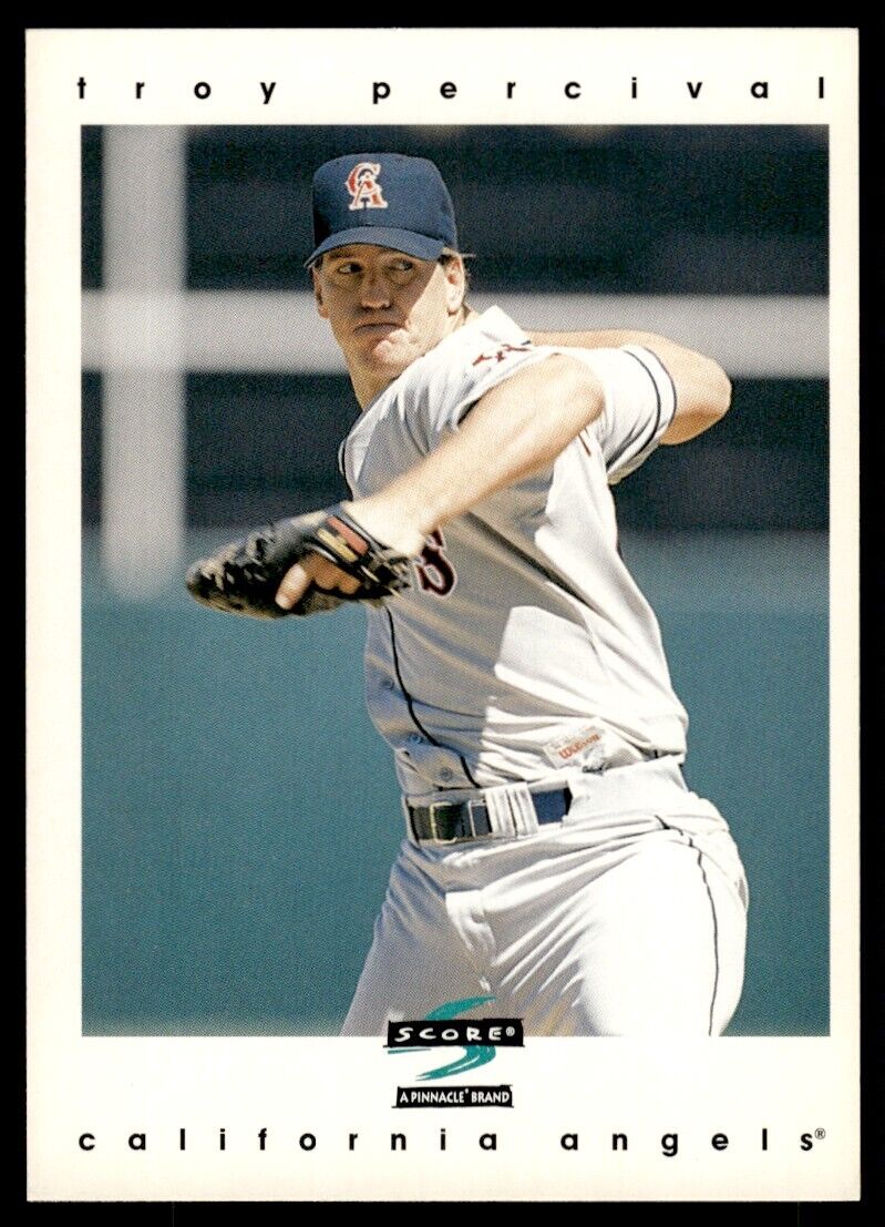 1997 Score Baseball Card Troy Percival California Angels #253 | eBay