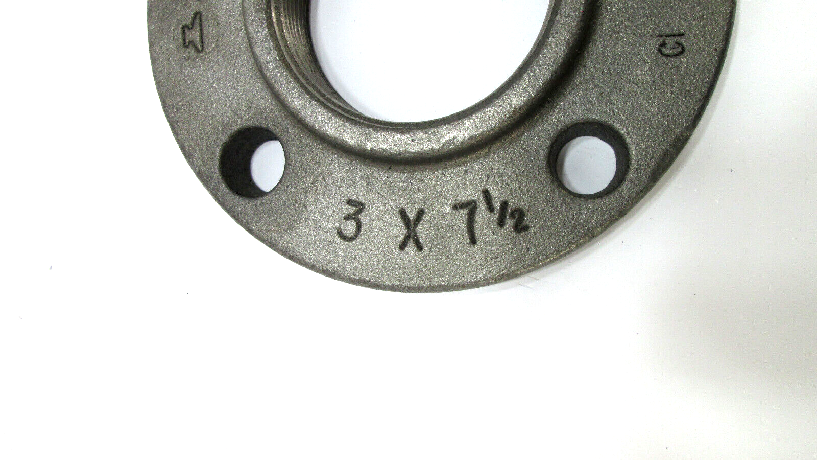 ANVIL - THREADED RAISED FLANGE - 3 x 7-12 - CAST IRON - 125# | eBay