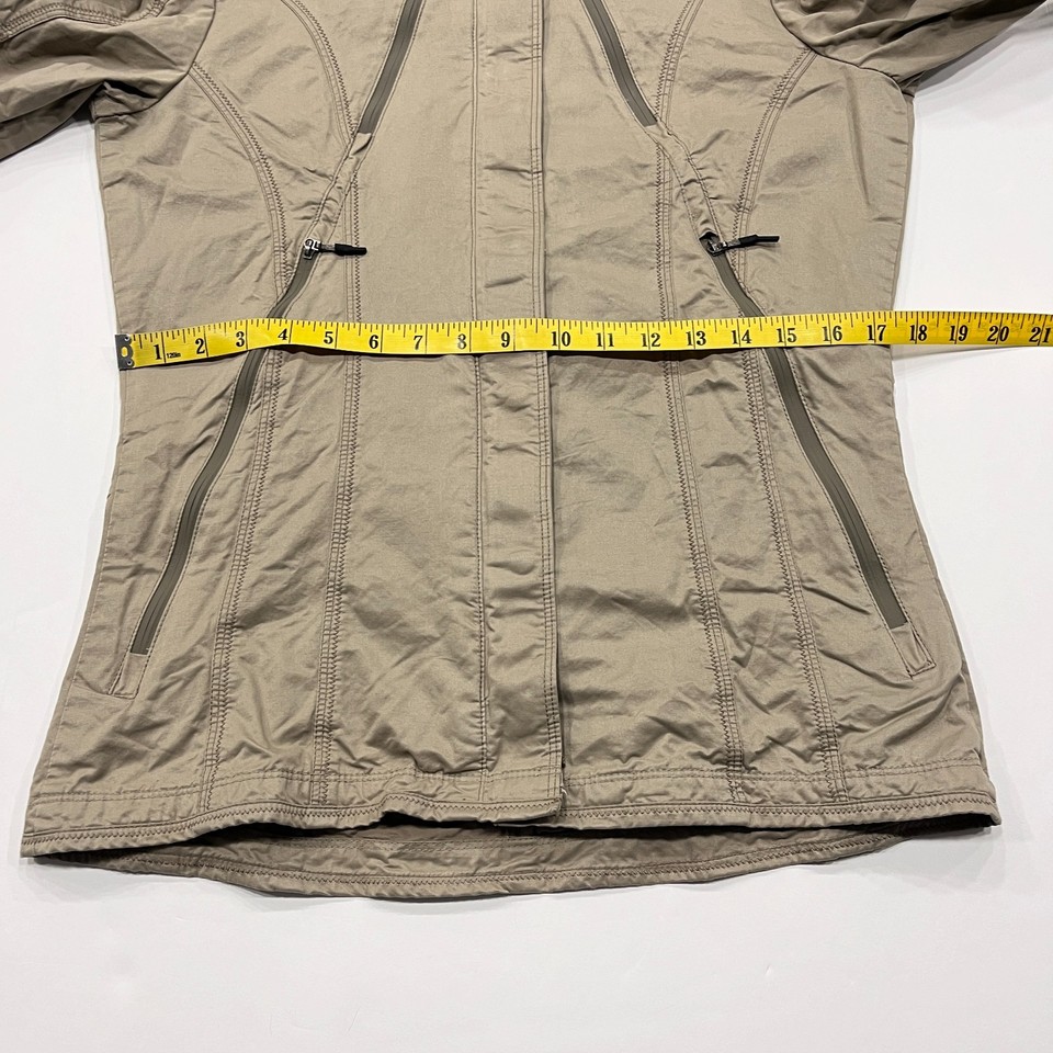 KUHL Jacket Womens Small Beige LENA Full Zip Kuhl Projekt Water ...