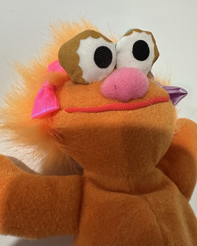 Zoe Plush 8” Beanie Vintage 1997 Tyco Sesame Street Jim Henson Stuffed ...