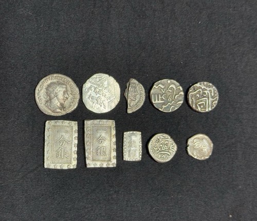 Silver Coin Lot , 10 Very Old Coins , Lot#5 | eBay