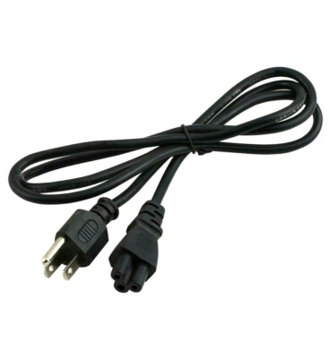 Three-Round-Prong-Pin AC Plug Cable for Laptop Power Supply Wall ...