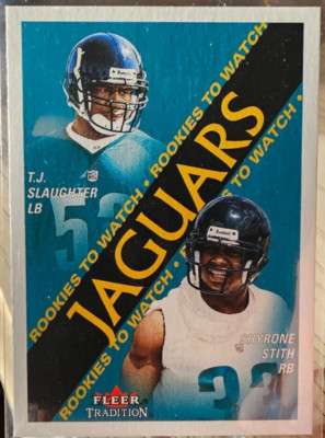 2000 Fleer Tradition T.J. Slaughter/Shyrone Stith RC #348 | eBay