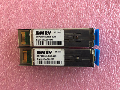 MRV SFP27DWLR08-32R DWDM SFP 1551.72nm 2.7G 80km OC48/STM16 | eBay