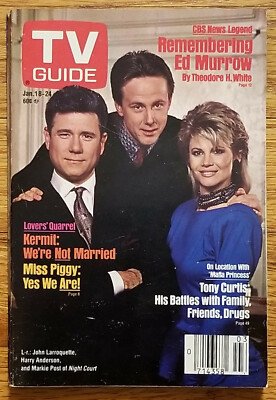 TV Guide 1986 Issue #1712 January 18-24 Night Court Harry Anderson ...