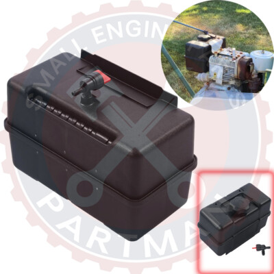 4-Quart Plastic Fuel Tank w/ Cap & Shut Off Valve 691993 For Briggs ...