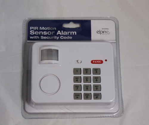 SENSOR MOTION PIR WIRELESS ALARM WITH SECURITY KEYPAD HOME CARAVAN SHED ...