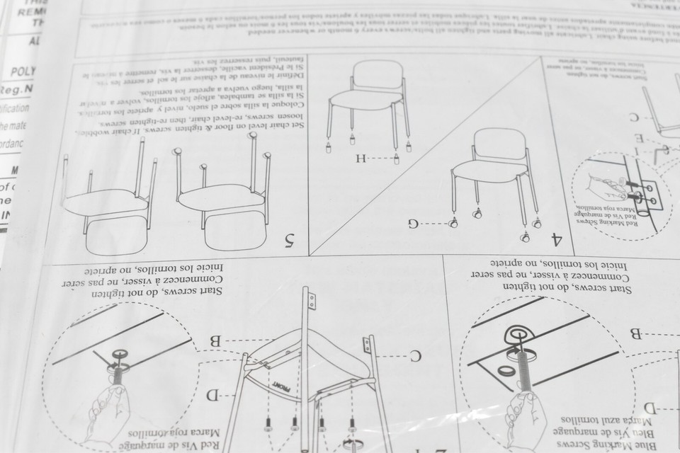 Guest Side Stacking Chair Replacement Parts BOTTOM FOR HON HVL606 | eBay
