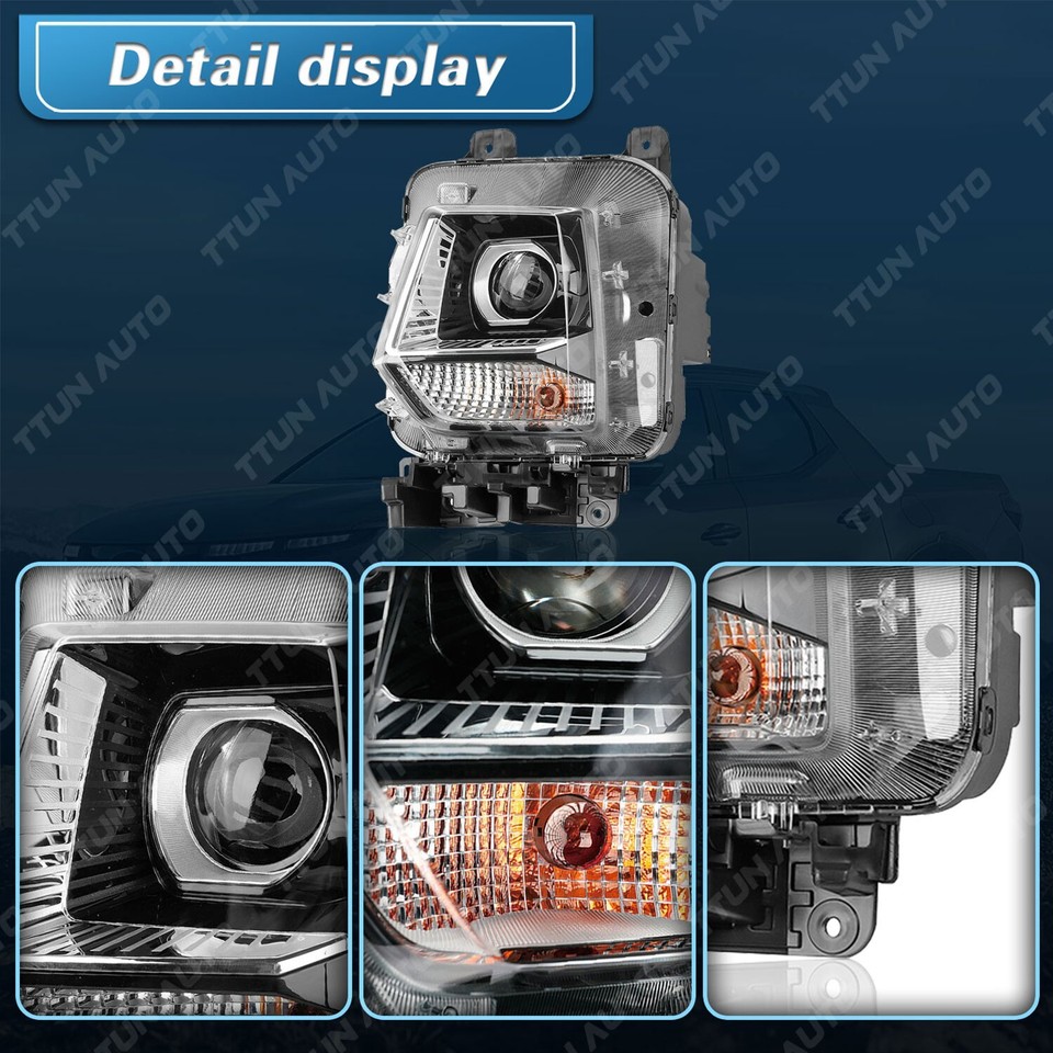 Fits 2022 2023 Hyundai Santa Cruz Headlight 92102-K5000 Passenger Side ...