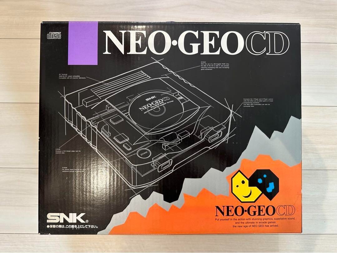 Neo Geo CD Console System SNK W/Controller, Box | eBay