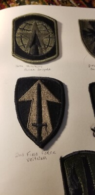 US Army 2nd Field Force Vietnam Patch Id#fg17. | eBay