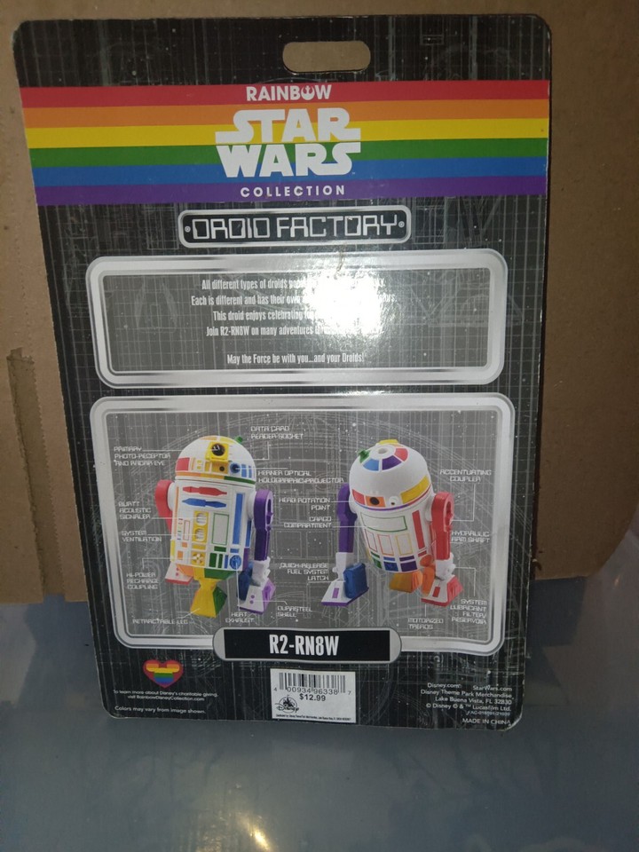 Disney Parks Star Wars Droid Factory 2021 Rainbow Droid R2 - RN8W R2 ...
