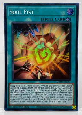 Yugioh Soul Fist MZTM-EN057 Super Rare 1st Ed NM TCG | eBay