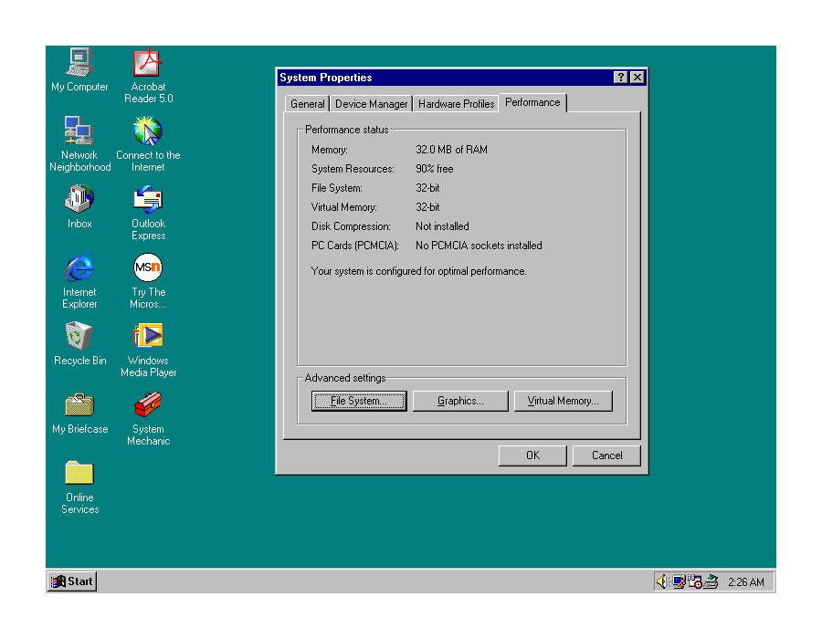Alienware Area 51: Intel Pentium @200MHz MMX, 8.4GB HD, 32MB Ram ...