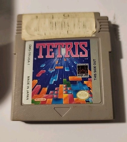 Tetris Nintendo Gameboy Original Cartridge Authentic Video Game Tested ...