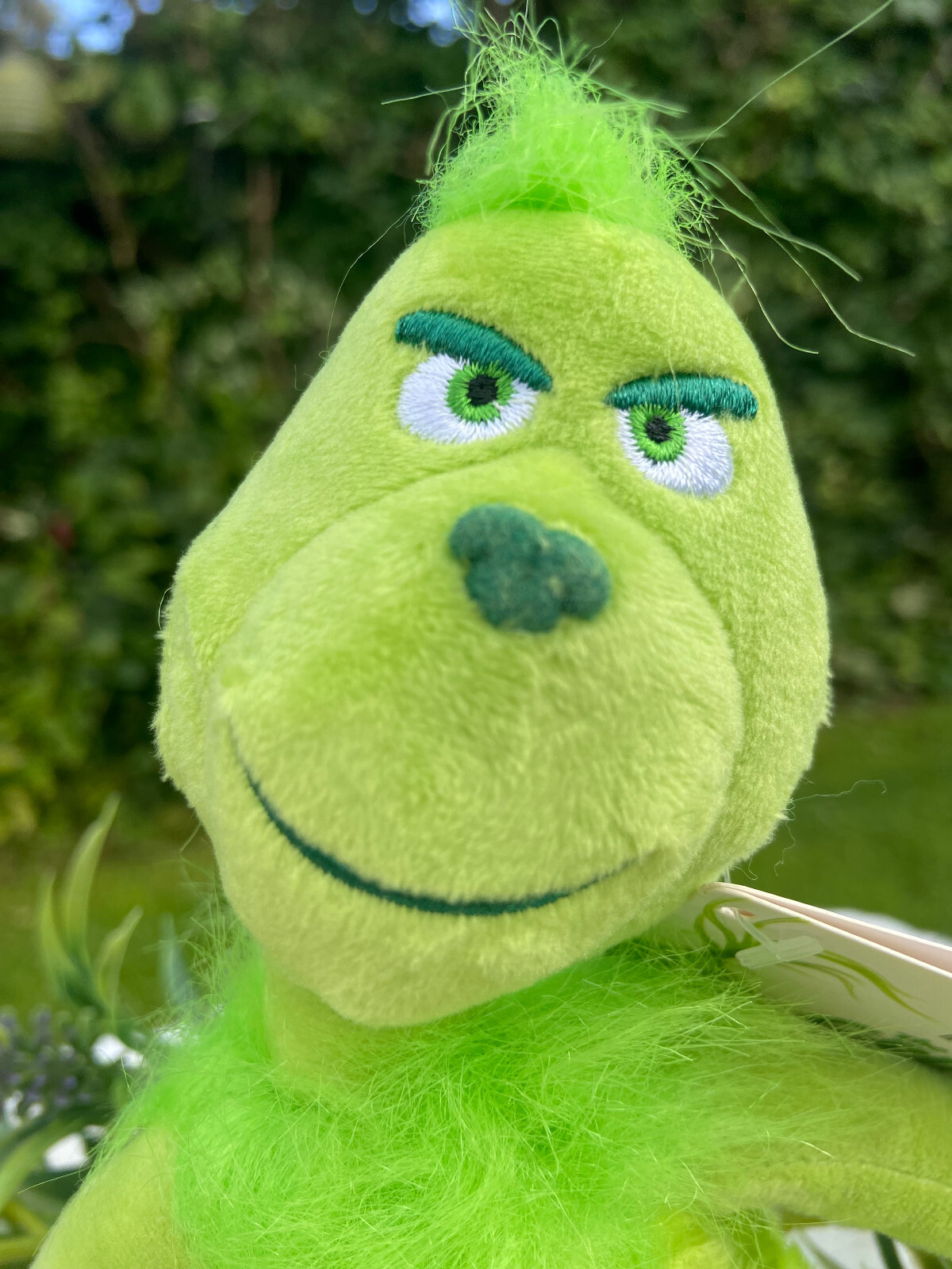 Grinch Plush Toy Personalised Grinch Teddy Novelty Christmas Stocking ...