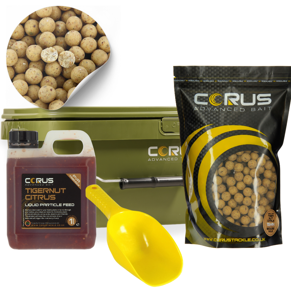 1 kg Boilies Liquid Feed Baiting Spoon And Carp Fishing Bait Bucket ...