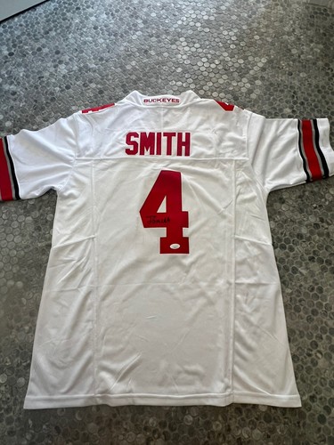 Jeremiah Smith Signed Autograph Ohio State Jersey RARE Signed JSA PROOF ...