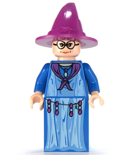 Lego Professor Sybill Trelawney 4757 Light Purple Hat Harry Potter ...