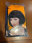 NEW Adult Black Hair Super Model Wig Short Bob Style W Bangs Costume ...