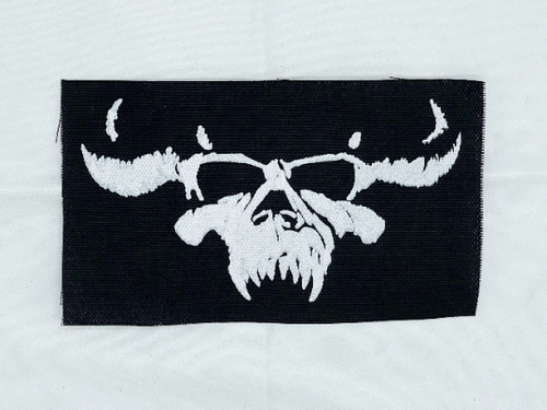 Danzig Skull Logo Heavy Metal Denim Patch DIY Band Punk Vest Misfits Samhain | eBay