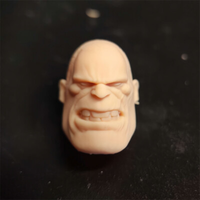 1/18 Scale Comic Version The Goon Head Sculpt Unpainted Fit 3.75 ...