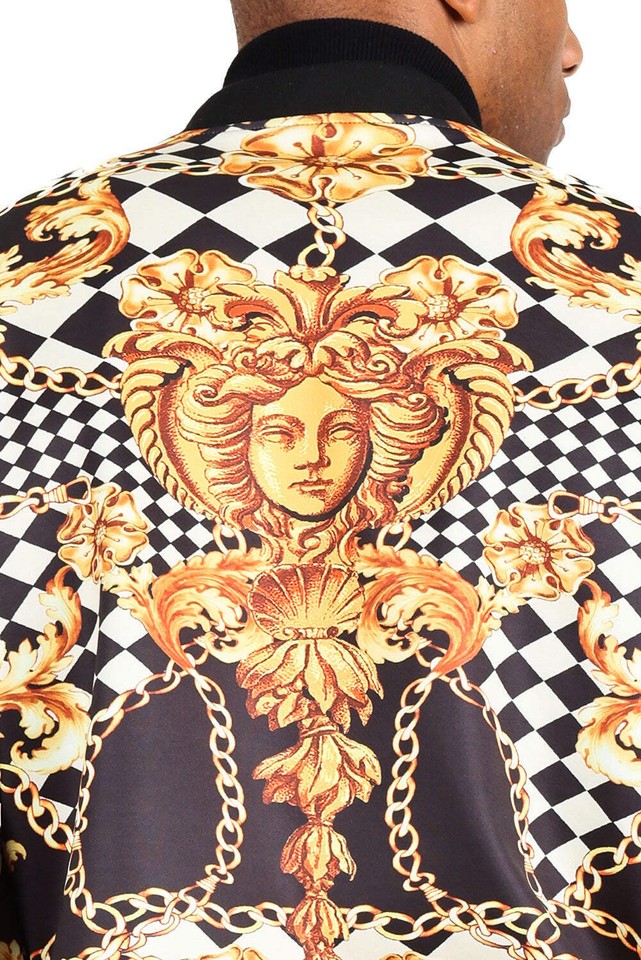 Barabas Men's Greek Medusa Rhinestone Baroque Loungewear 2JJ910 | eBay