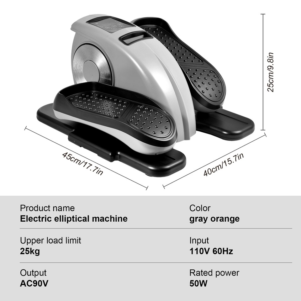 Ellipse Leg Exerciser, Under Desk Elliptical Machine, Seated Ex-- | eBay