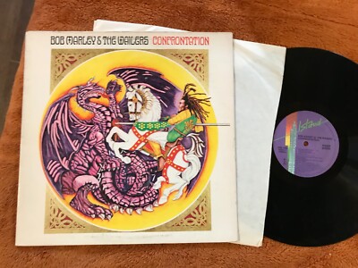 Bob Marley & The Wailers Confrontation LP 1983 900851 reggae original ...