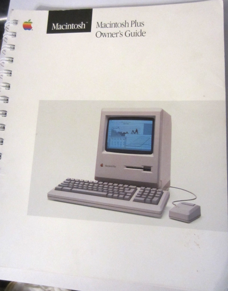 Vintage 1987 Macintosh Plus Owner's Guide [Spiral-bound] | eBay
