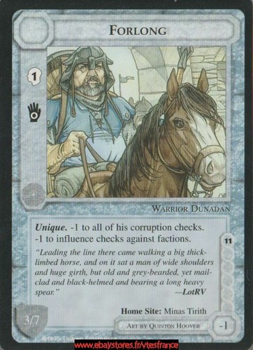 MECCG - Forlong / Wizards (limited) ENG | eBay